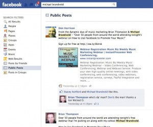 How To Search Public Posts on Facebook and Monitor Your Brand | Michael ...